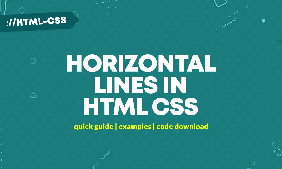 Insert A Horizontal Line In Html Sales USA Save 60 Jlcatj gob mx
