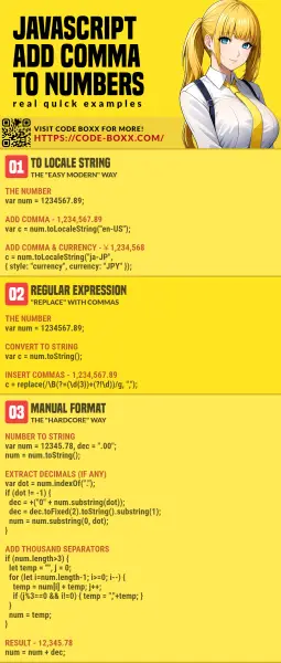3 Ways To Add Comma To Numbers In Javascript Thousands Separator 